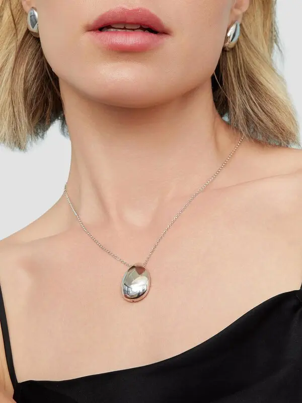 ORADINA Reflection Pendant Necklace In Sterling