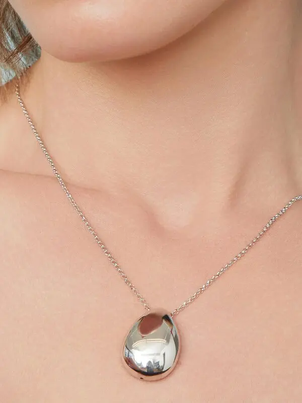 ORADINA Reflection Pendant Necklace In Sterling