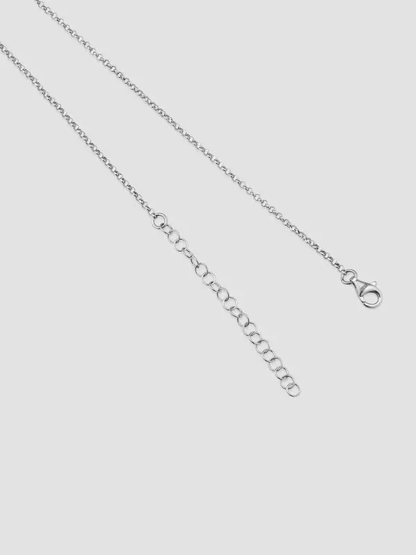 ORADINA Reflection Pendant Necklace In Sterling
