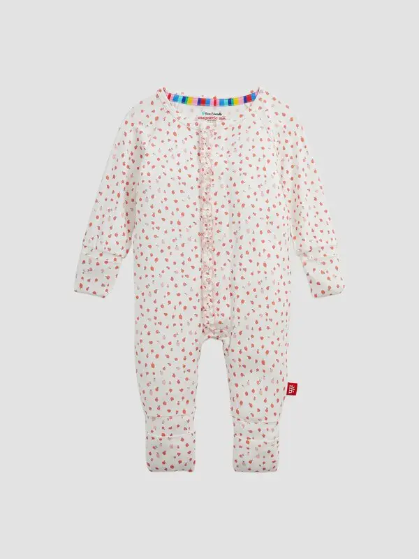 MAGNETIC ME Baby's Apple Blossom Convertible Coverall