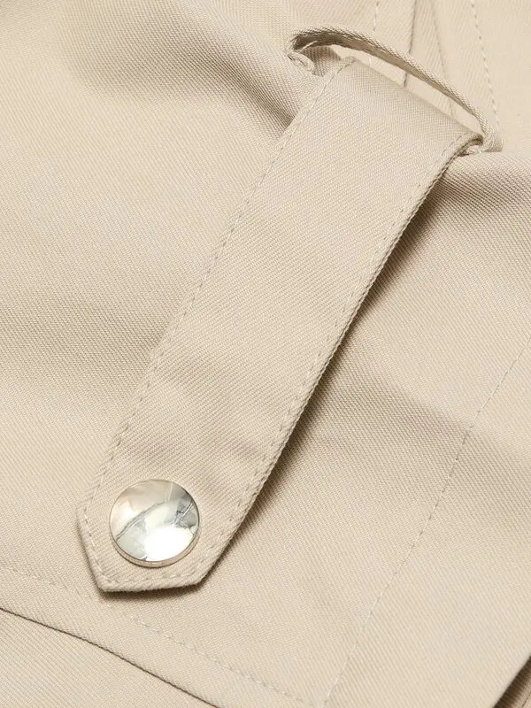 DH New York Lyla Layered Cotton-blend Jacket