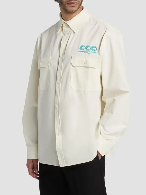 WILLY CHAVARRIA Corcoran Oversized Workshirt - Masa