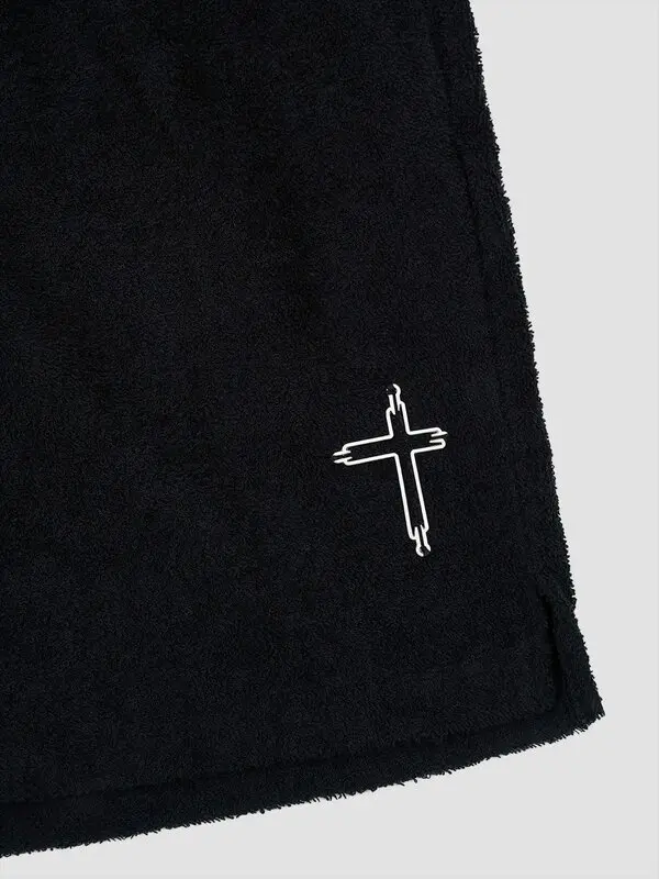 RtA Chaparral Clyde Logo-detail Cotton Shorts