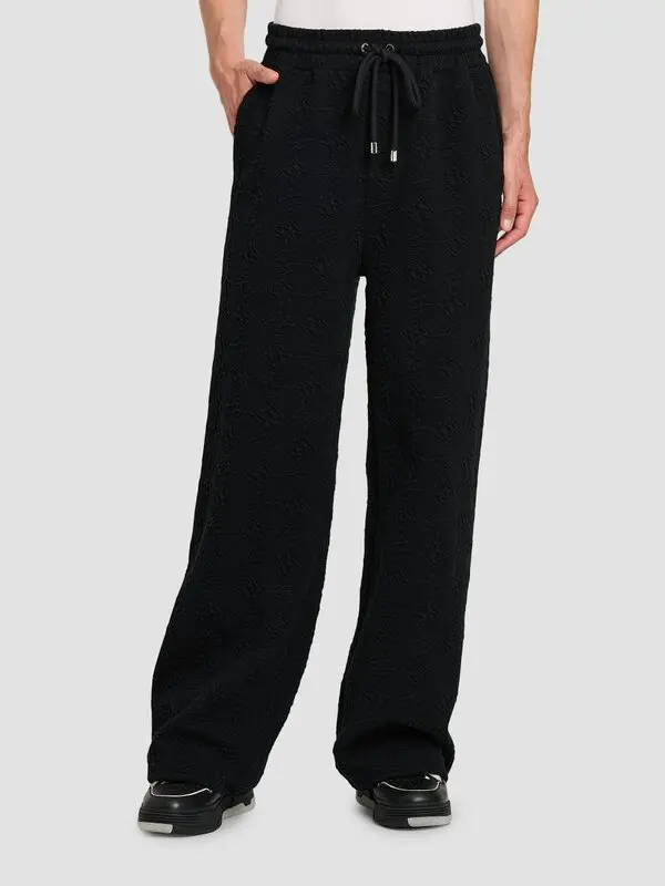 Amiri Ma Quad Jacquard Drawstring Sweatpants