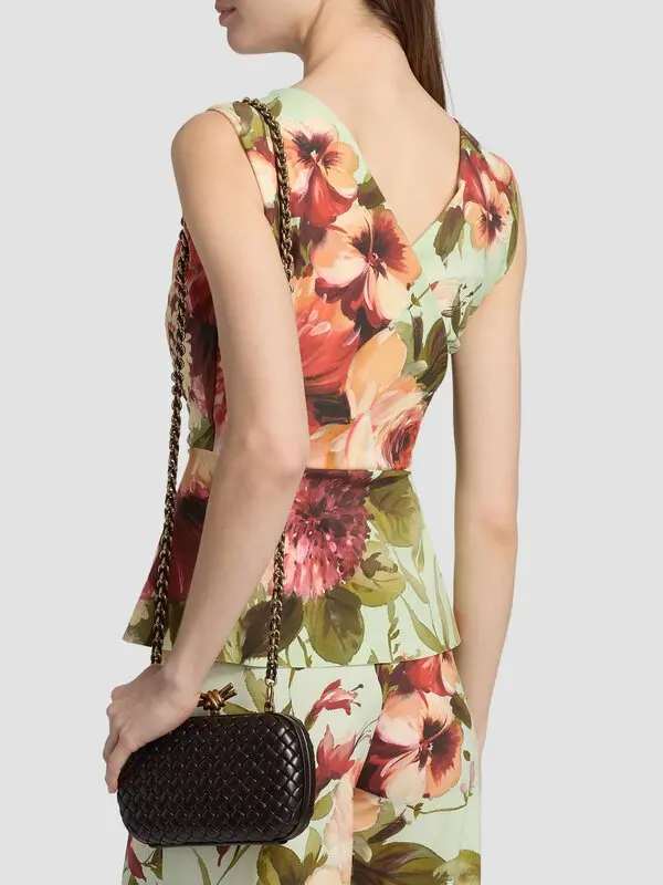 Chiara Boni La Petite Robe Oliwia Floral Peplum Top