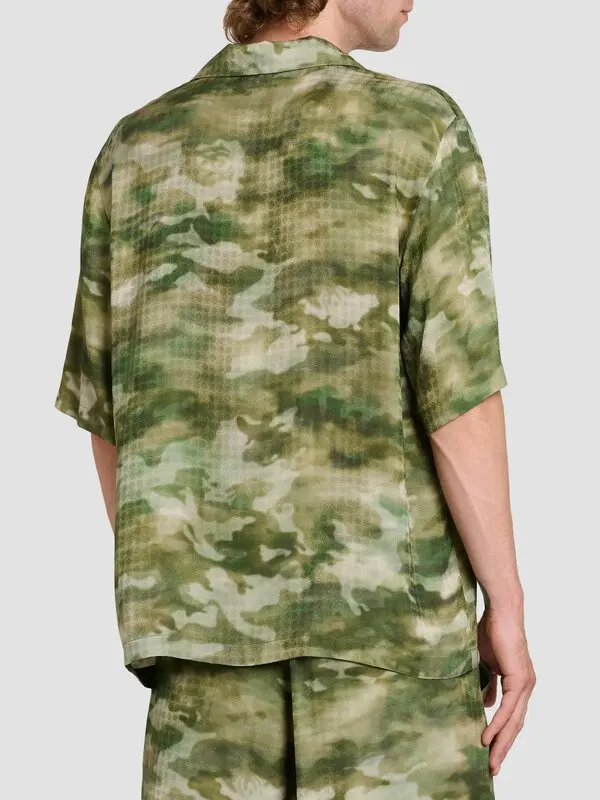 Amiri Ma Quad Camouflage Button-front Shirt