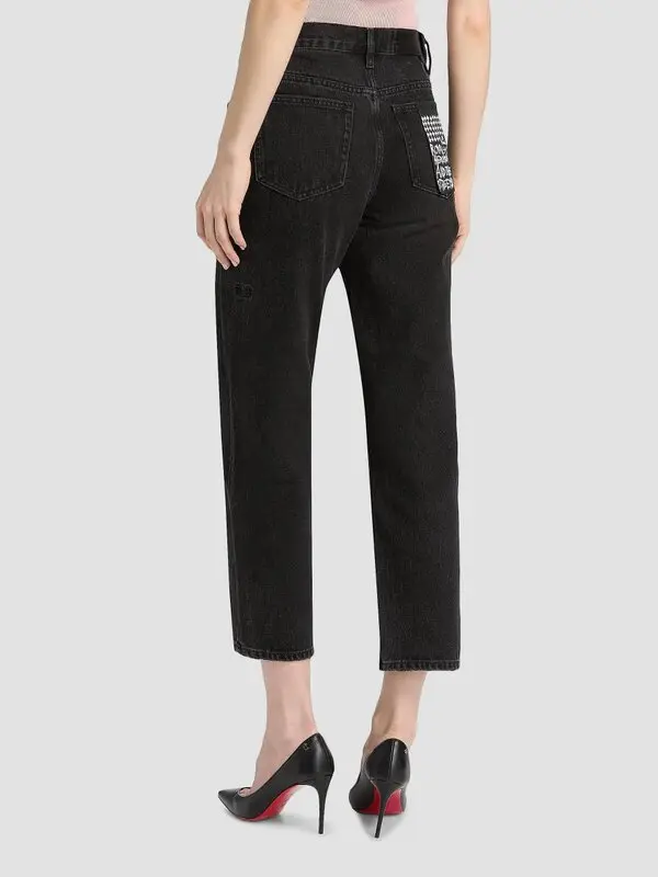 Ksubi Future Memory Pinup Straight-leg Jeans