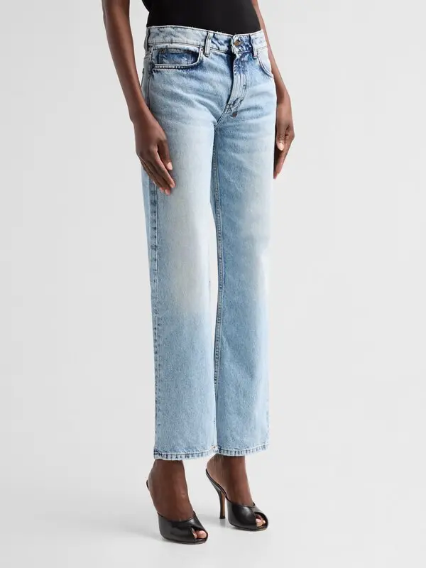 Ksubi Pinup Mid-rise Straight-leg Jeans