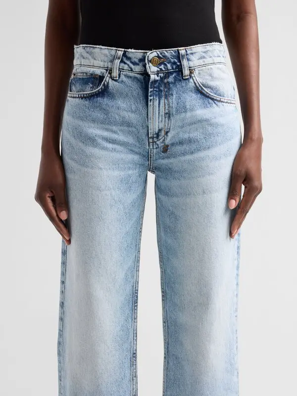 Ksubi Pinup Mid-rise Straight-leg Jeans