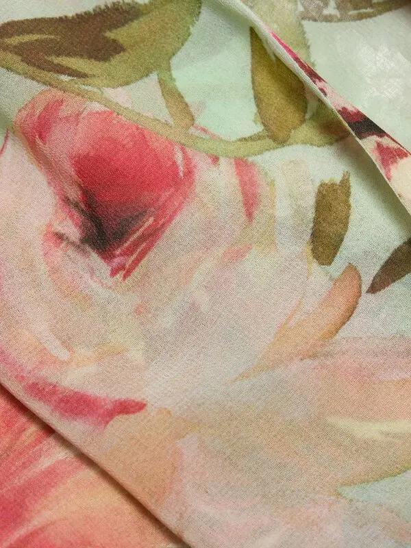 Chiara Boni La Petite Robe Slawa Floral Print Georgette Blouse