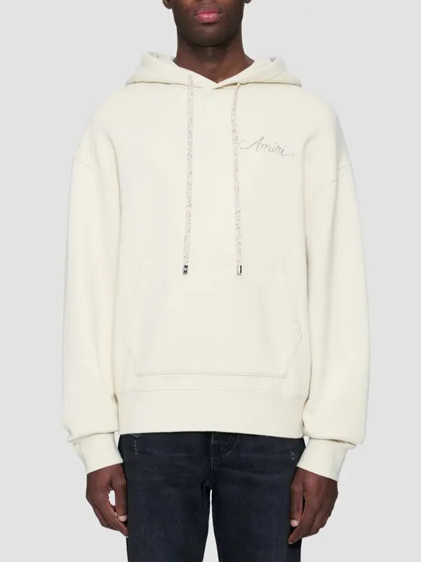 Amiri Ma Check Patch Hoodie