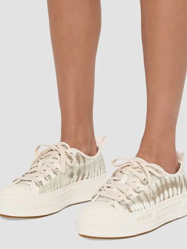 Amiri Tie-dye Court Low-top Sneakers