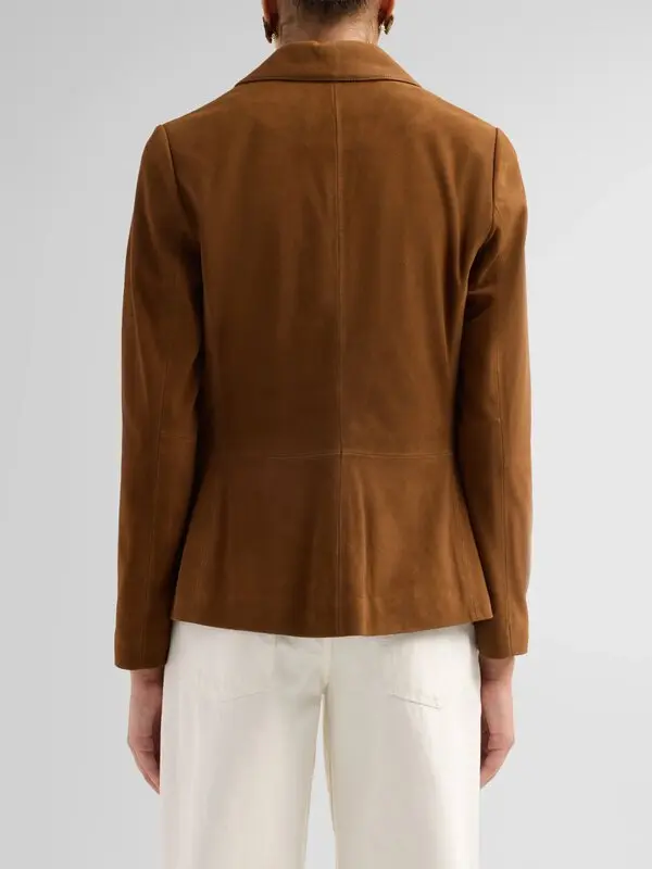 Elie Tahari Adeline Suede Jacket