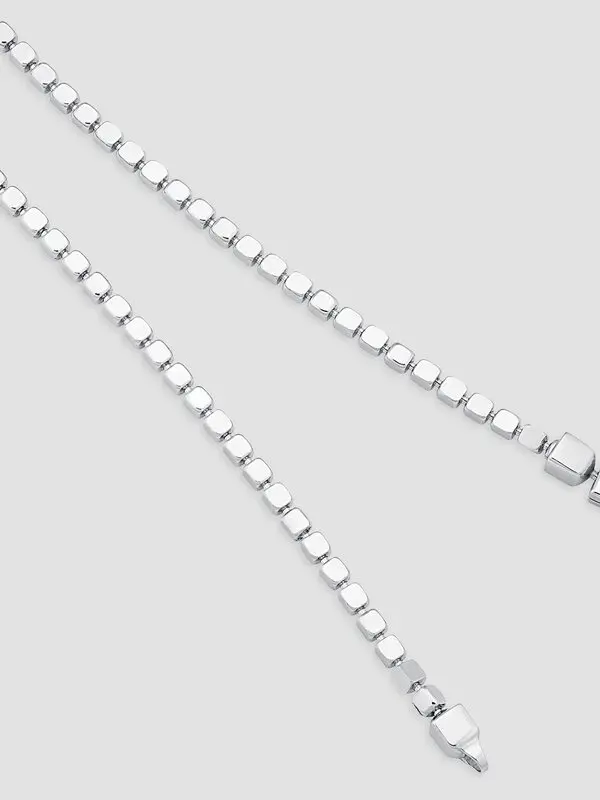ORADINA Cube Link Bracelet In Sterling