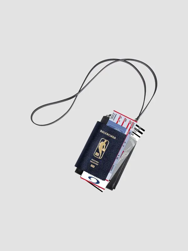 Balenciaga Nba Collaboration Passport Phone Holder