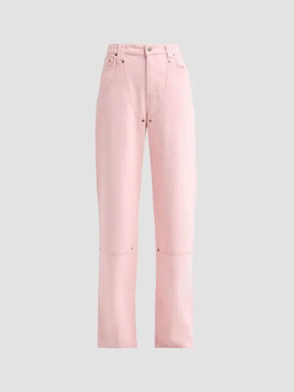 Ksubi Low Rider Stretch-denim Straight-leg Carpenter Jeans