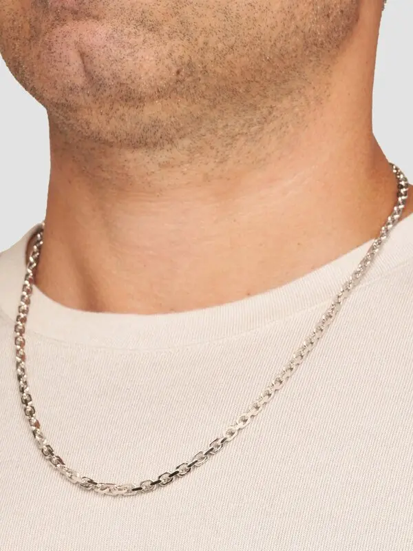 ORADINA Captain Link Chain In Sterling