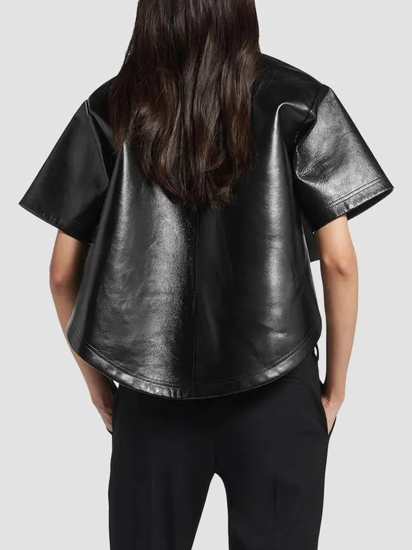 Balenciaga Train Cropped T-shirt