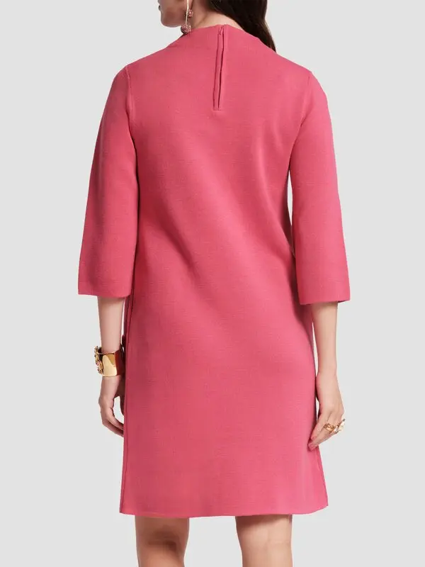 FRANCES VALENTINE Annie Fringed Tulip Mini Dress