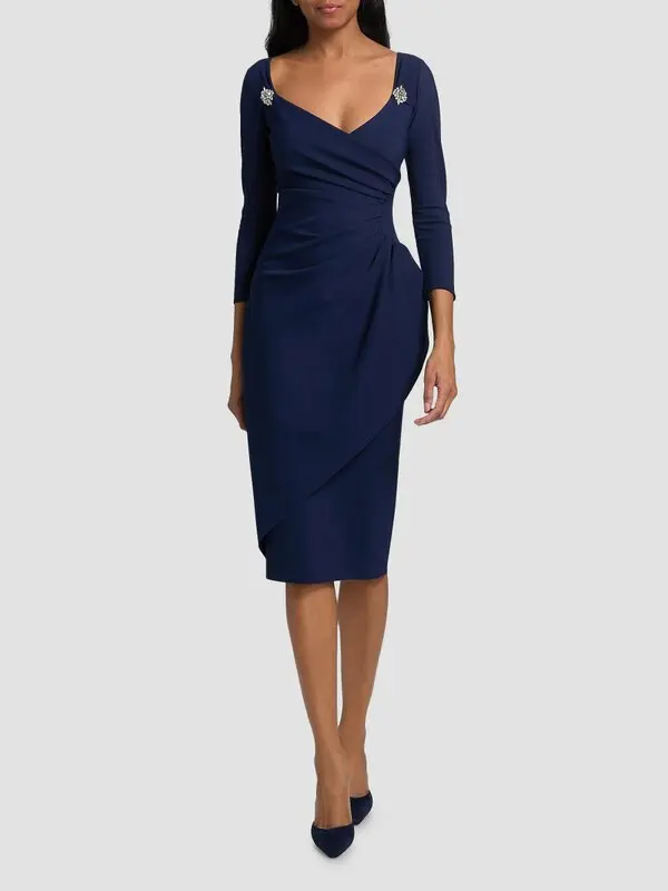 Chiara Boni La Petite Robe Litsa Ruched Cocktail Dress