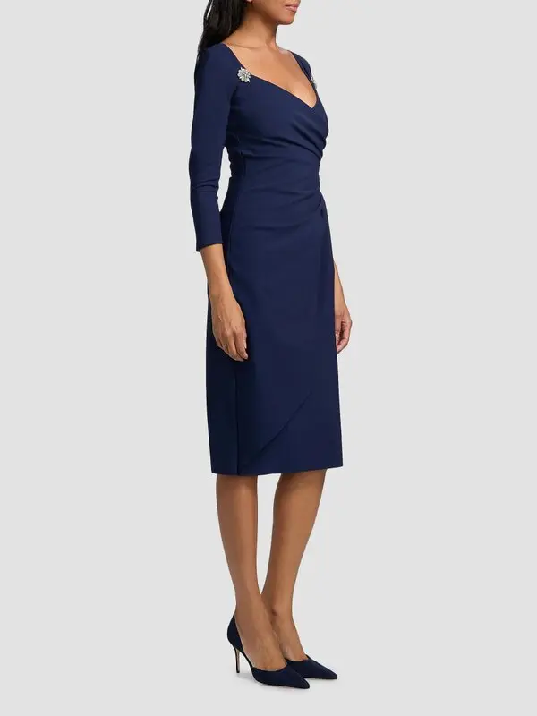 Chiara Boni La Petite Robe Litsa Ruched Cocktail Dress