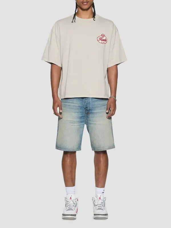 Ksubi Klasse Halen Logo Cotton Oversized T-shirt