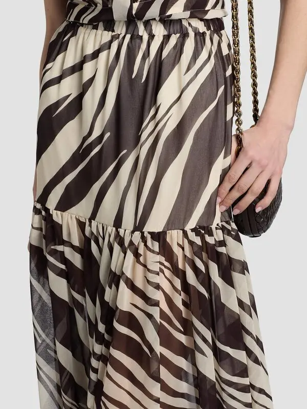 Chiara Boni La Petite Robe Usmania Printed Maxi Skirt