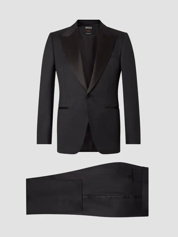 Zegna Trofeo 120mila Wool And Mohair Evening Suit