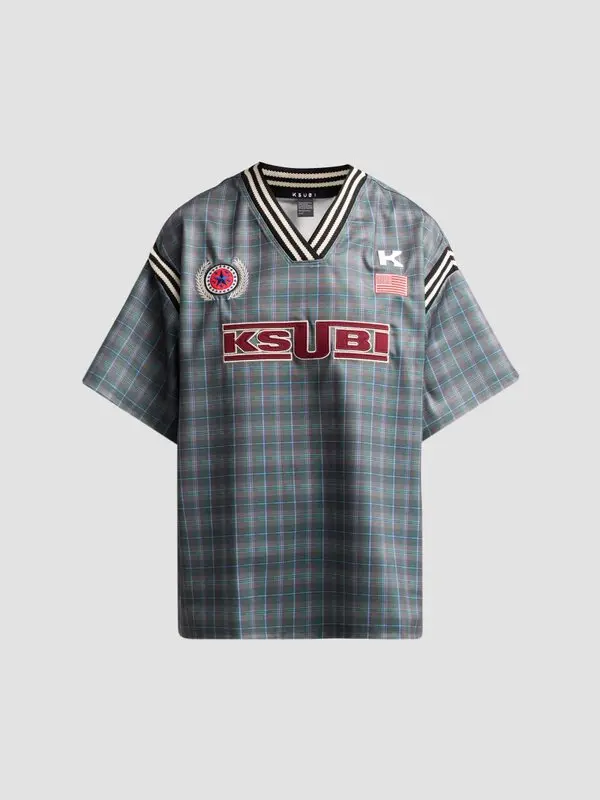 Ksubi Union Jersey Hunter Plaid Shirt