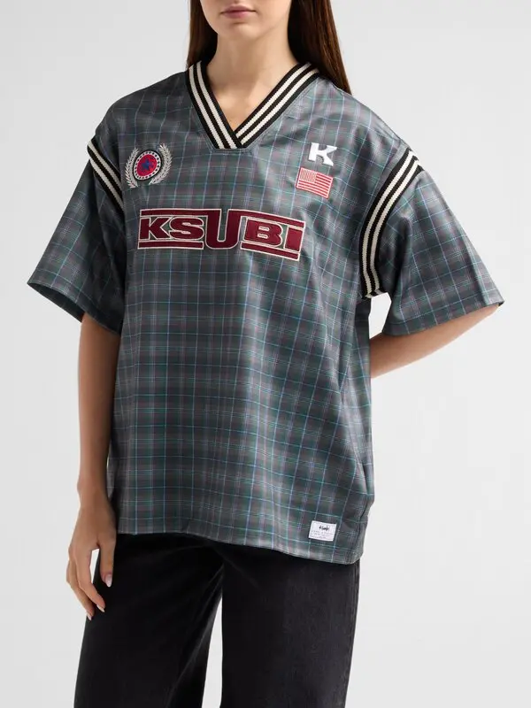 Ksubi Union Jersey Hunter Plaid Shirt