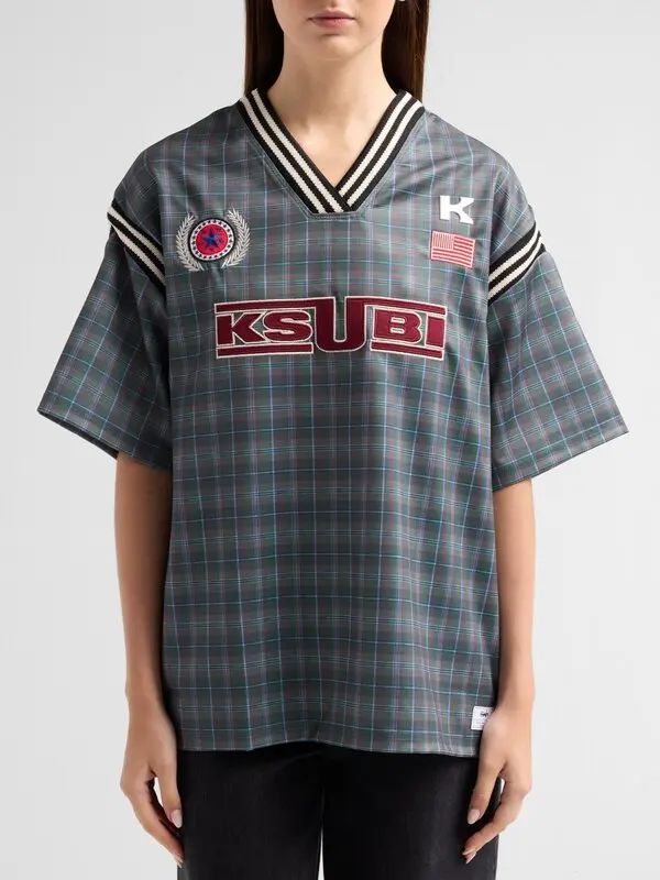 Ksubi Union Jersey Hunter Plaid Shirt