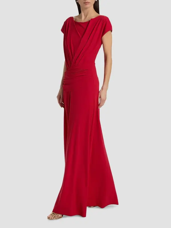 Chiara Boni La Petite Robe Nusia Draped Gown