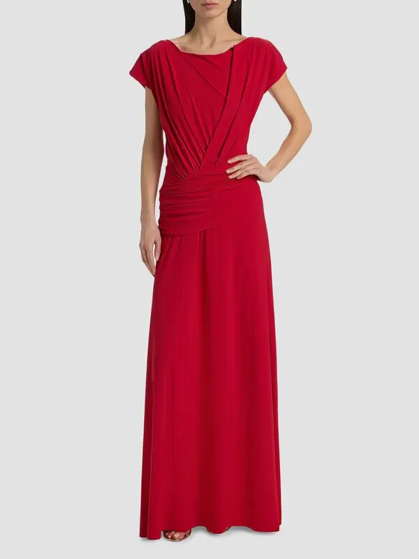 Chiara Boni La Petite Robe Nusia Draped Gown
