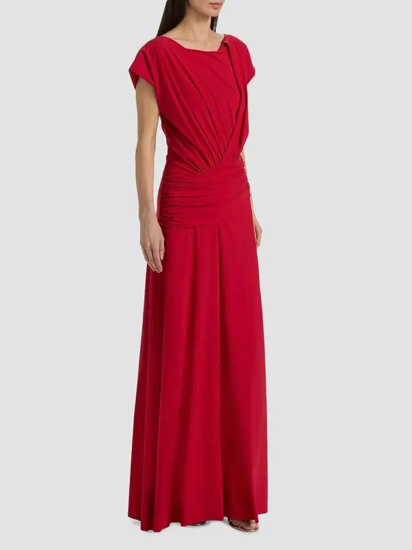 Chiara Boni La Petite Robe Nusia Draped Gown