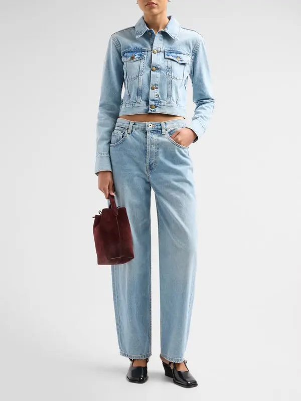 Ksubi Higher Than Heaven Slim Trucker Jacket
