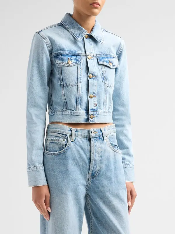 Ksubi Higher Than Heaven Slim Trucker Jacket