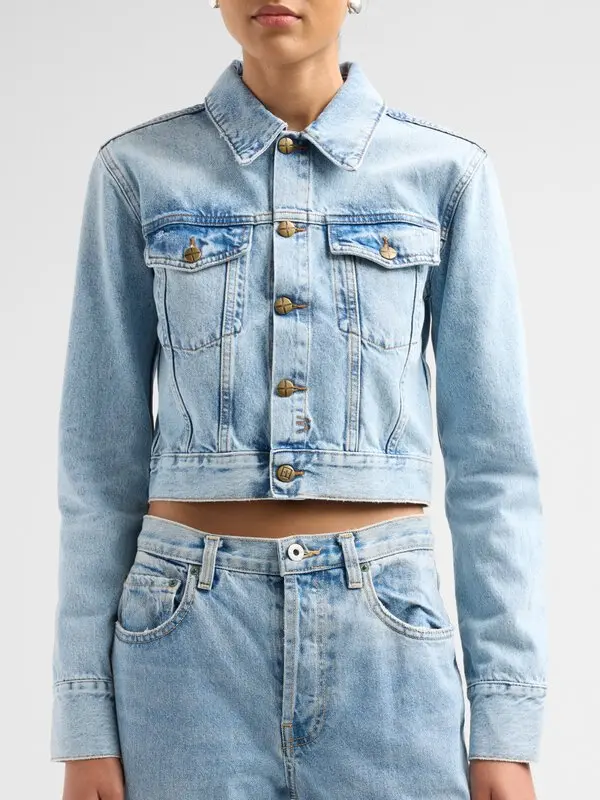 Ksubi Higher Than Heaven Slim Trucker Jacket