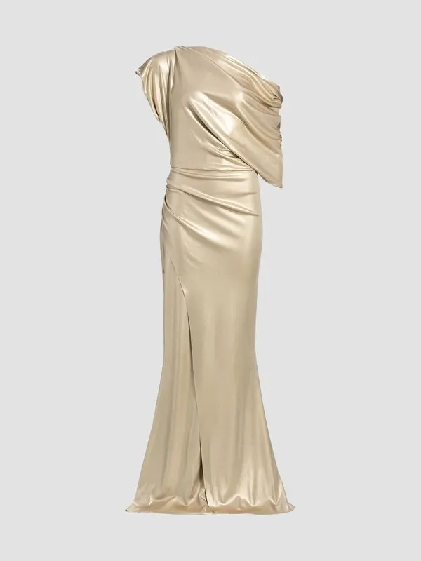 Chiara Boni La Petite Robe Komsany Splendid Gown - Gold