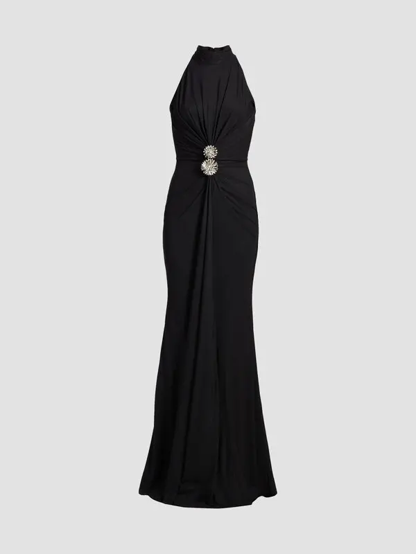 Chiara Boni La Petite Robe Nitsa Gathered Jersey Gown