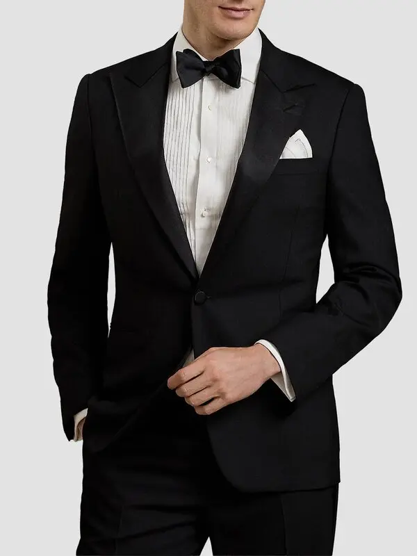 Ralph Lauren Purple Label Slim-fit Gregory Barathea Wool Tuxedo