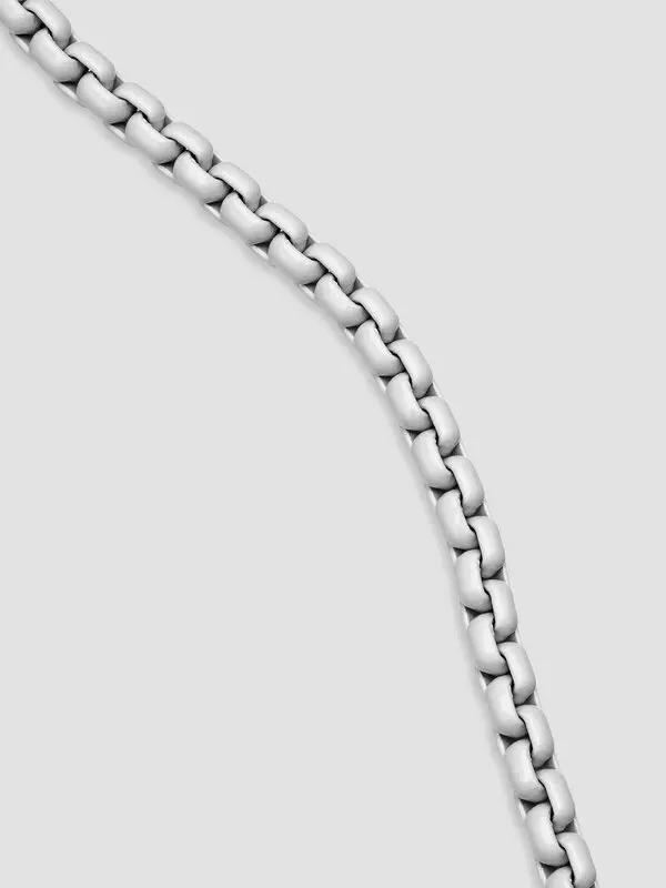 David Yurman Bel Aire Color Box Chain Necklace - White Acrylic