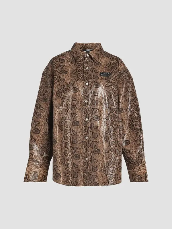 Ksubi New World Error Astra Snakebite Shirt