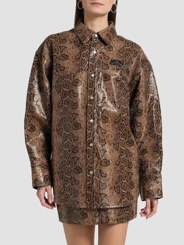 Ksubi New World Error Astra Snakebite Shirt
