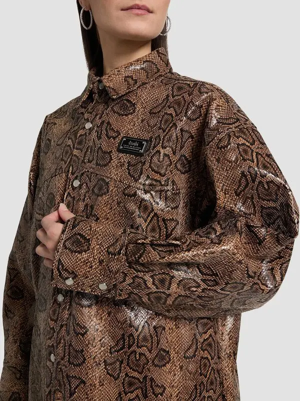 Ksubi New World Error Astra Snakebite Shirt