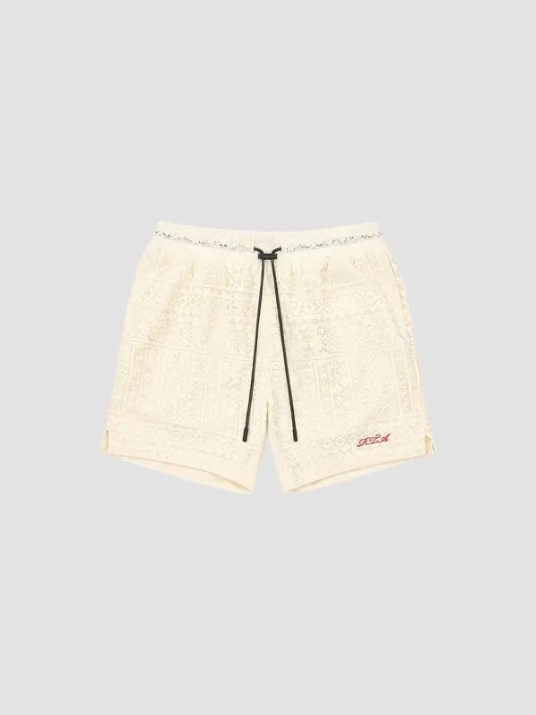 RtA Chaparral Clyde Cotton Crochet Shorts