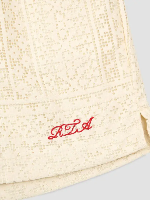 RtA Chaparral Clyde Cotton Crochet Shorts