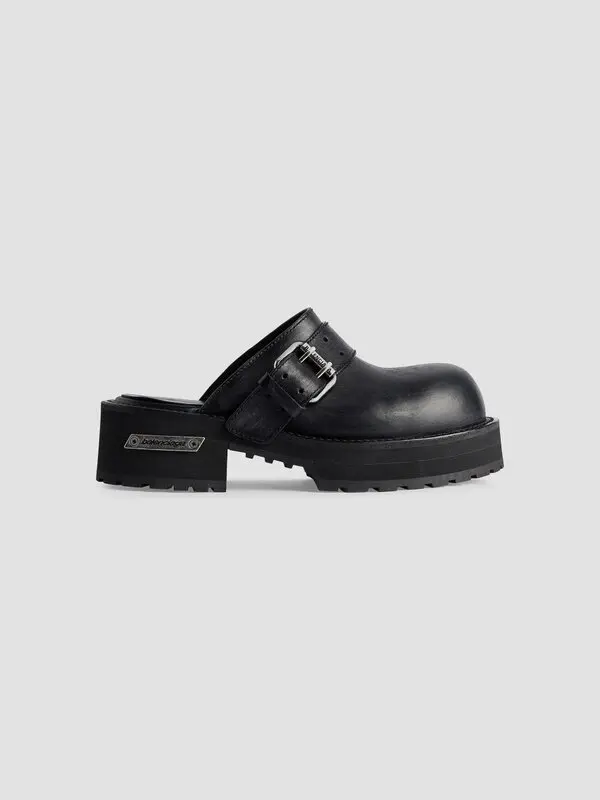 Balenciaga Venom Mules - Black