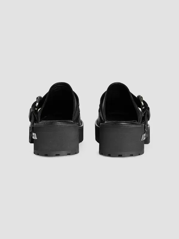 Balenciaga Venom Mules - Black