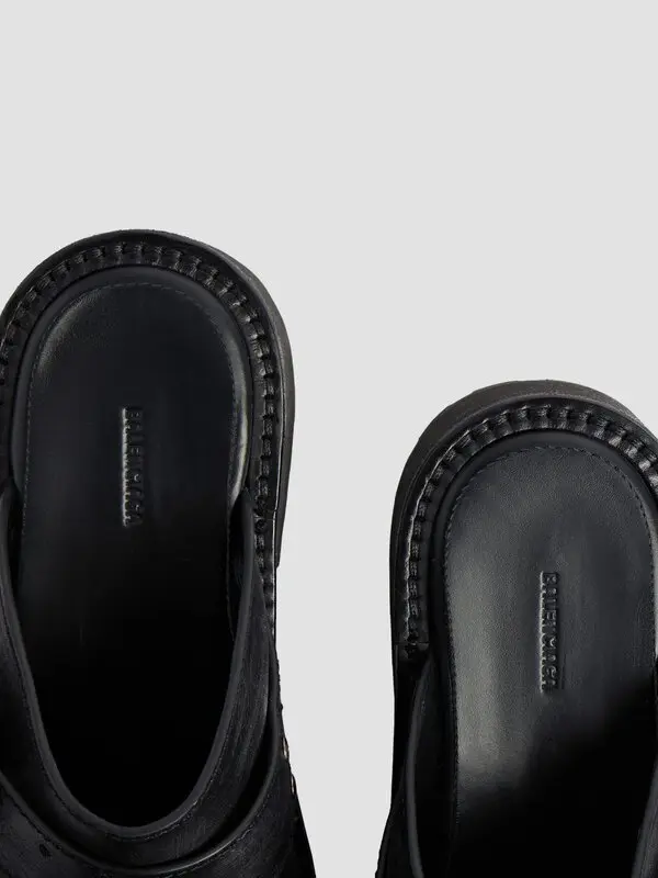 Balenciaga Venom Mules - Black