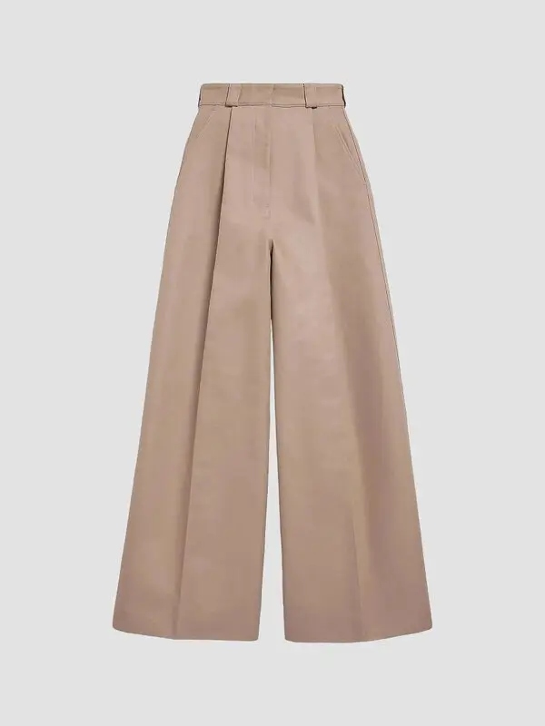Balenciaga High-waist Pants - Dune